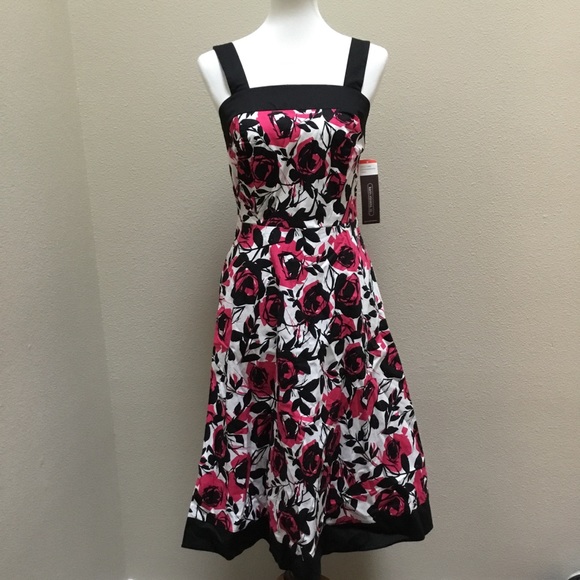 karin stevens | Dresses | New Karin Stevens Floral Dress 6 Nwt | Poshmark